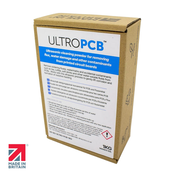 UltroPCB PCB Ultrasonic Cleaner Powder Detergent 1kg – Allendale ...
