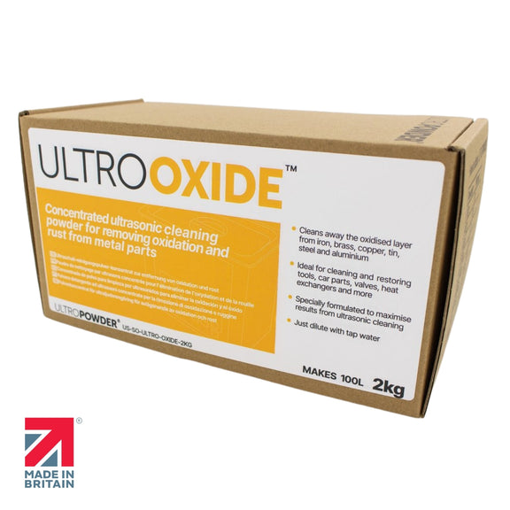 UltroOxide Rust Ultrasonic Cleaner Powder Detergent 2kg – Allendale ...