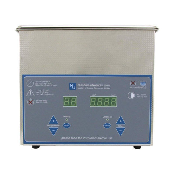 3 Litre Mechanics Ultrasonic Cleaner Bath Tank Machine Bundle Kit ...